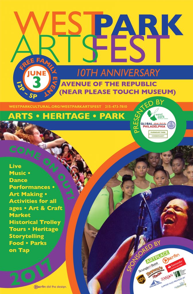 West Park Arts Fest 17 Poster - Zerflin